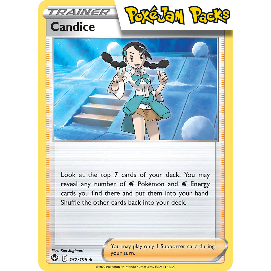 Candice - 152/195 - Uncommon - Silver Tempest - Pokémon TCG – PokéJam Packs