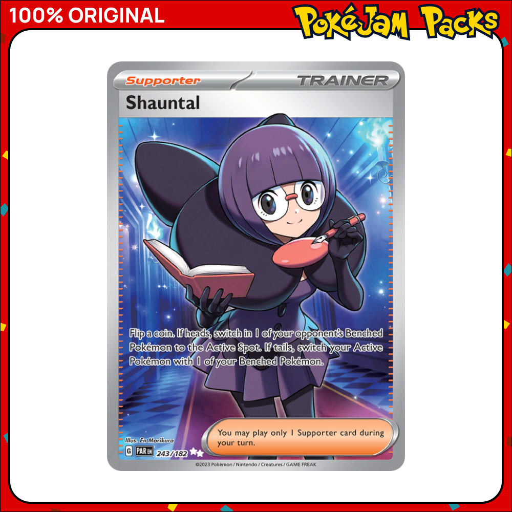 Shauntal - 243/182 - Ultra Rare - Paradox Rift - Pokemon Card – PokéJam ...