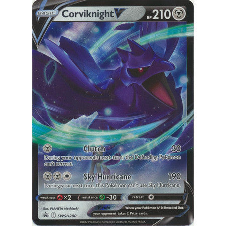 Corviknight V - SWSH200 - Ultra Rare - Sword & Shield Promos - Pokémon ...