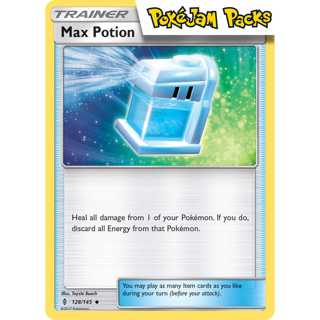 Max Potion - 128/145 - Uncommon - Guardians Rising - Pokémon TCG ...