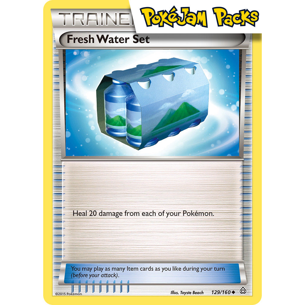 Fresh Water Set - 129/160 - Uncommon - XY: Primal Clash - Pokémon TCG ...