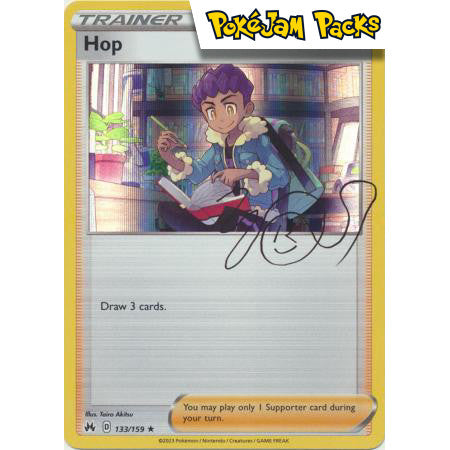 Hop - 133/159 - Holo Rare - Crown Zenith - Pokémon TCG – PokéJam Packs