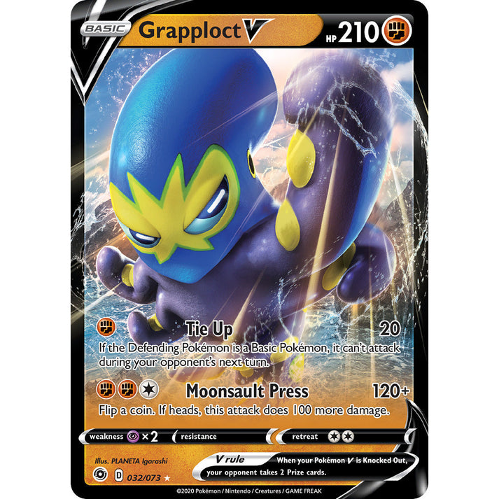 Grapploct V - 032/073 - Ultra Rare - Champion's Path - Pokémon TCG ...
