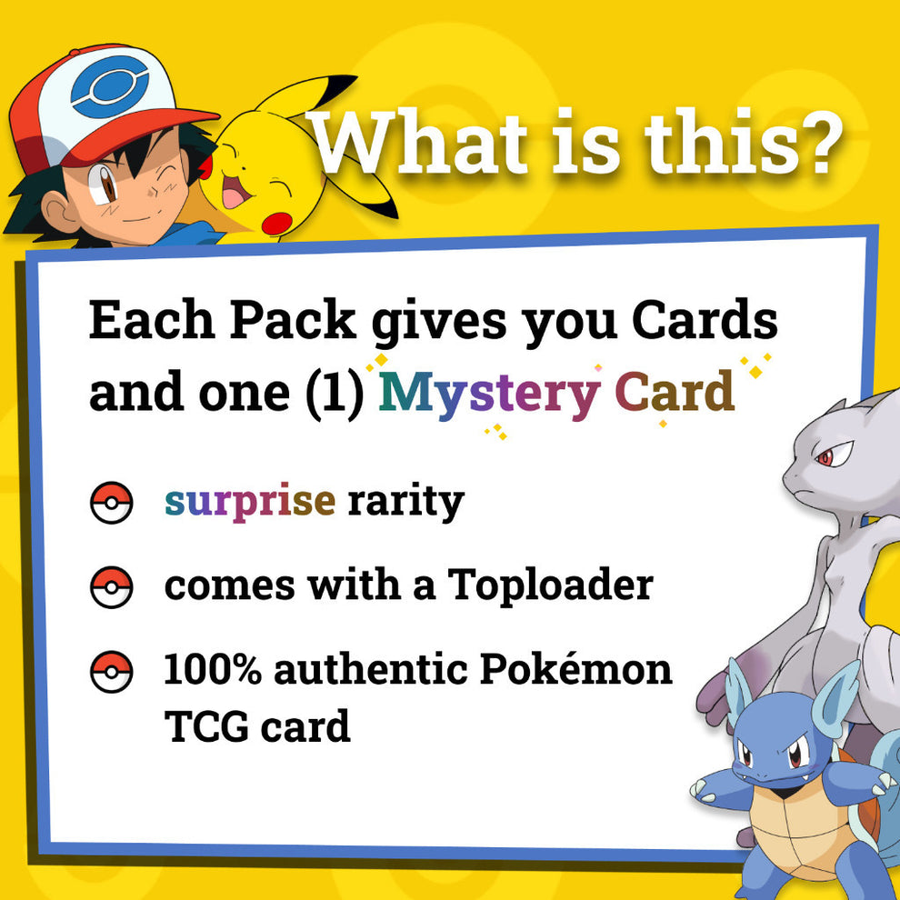 Pokémon Card Packs with a Chance for Secret Rare - Pokémon TCG Cards ...