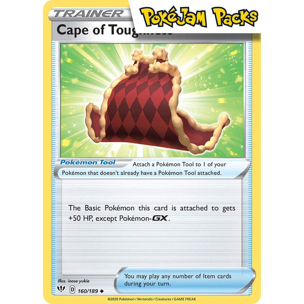 Cape of Toughness - 160/189 - Uncommon - Darkness Ablaze - Pokémon TCG ...