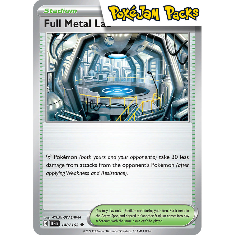 Full Metal Lab - 148/162 - Uncommon - Temporal Forces - Pokémon TCG ...