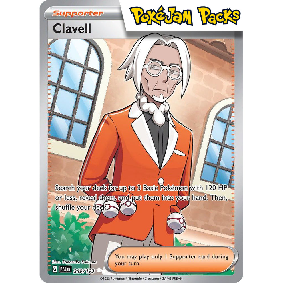 Clavell - 249/193 - Full Art Secret Rare - Paldea Evolved - Pokémon TC ...