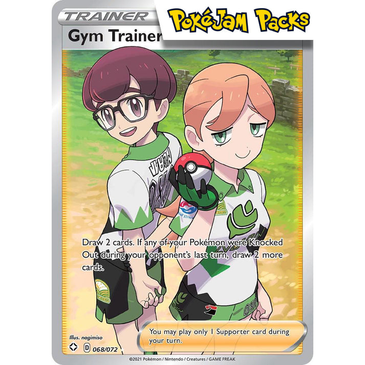 Gym Trainer - 068/072 - Full Art Ultra Rare - Shining Fates - Pokémon ...