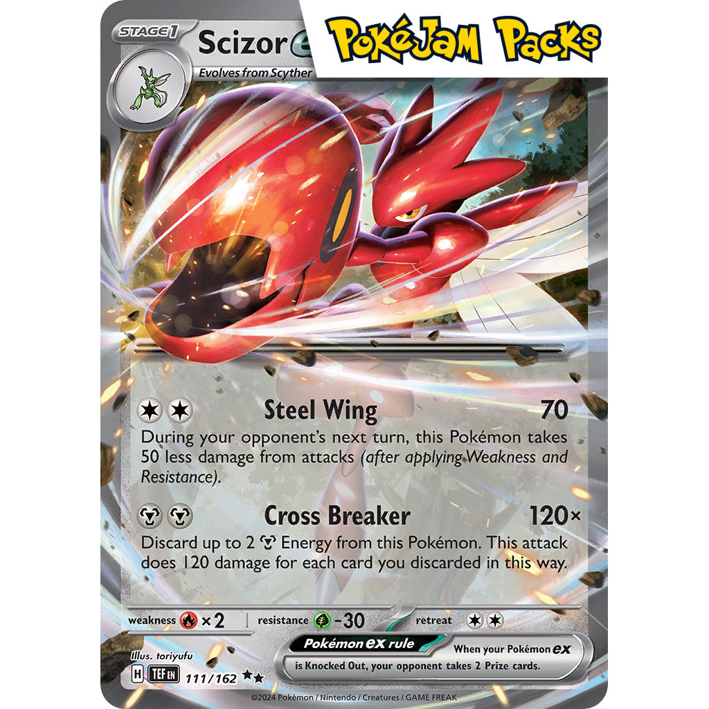 Scizor ex - 111/162 - Ultra Rare - Temporal Forces - Pokémon TCG ...