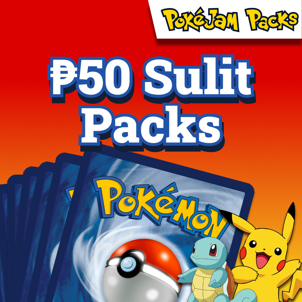 50 Peso Sulit Packs - Original Pokemon Cards - No Repeat Holos, Revers ...