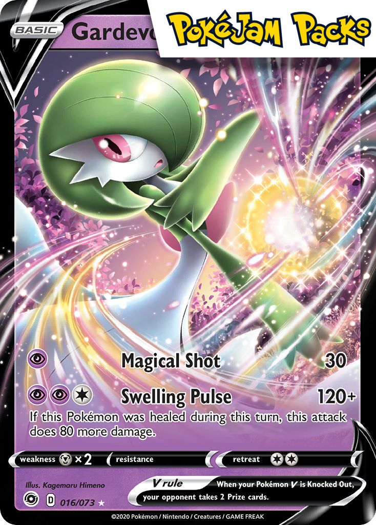 Gardevoir V - 016/073 - Ultra Rare - Champion's Path - Pokemon TCG ...