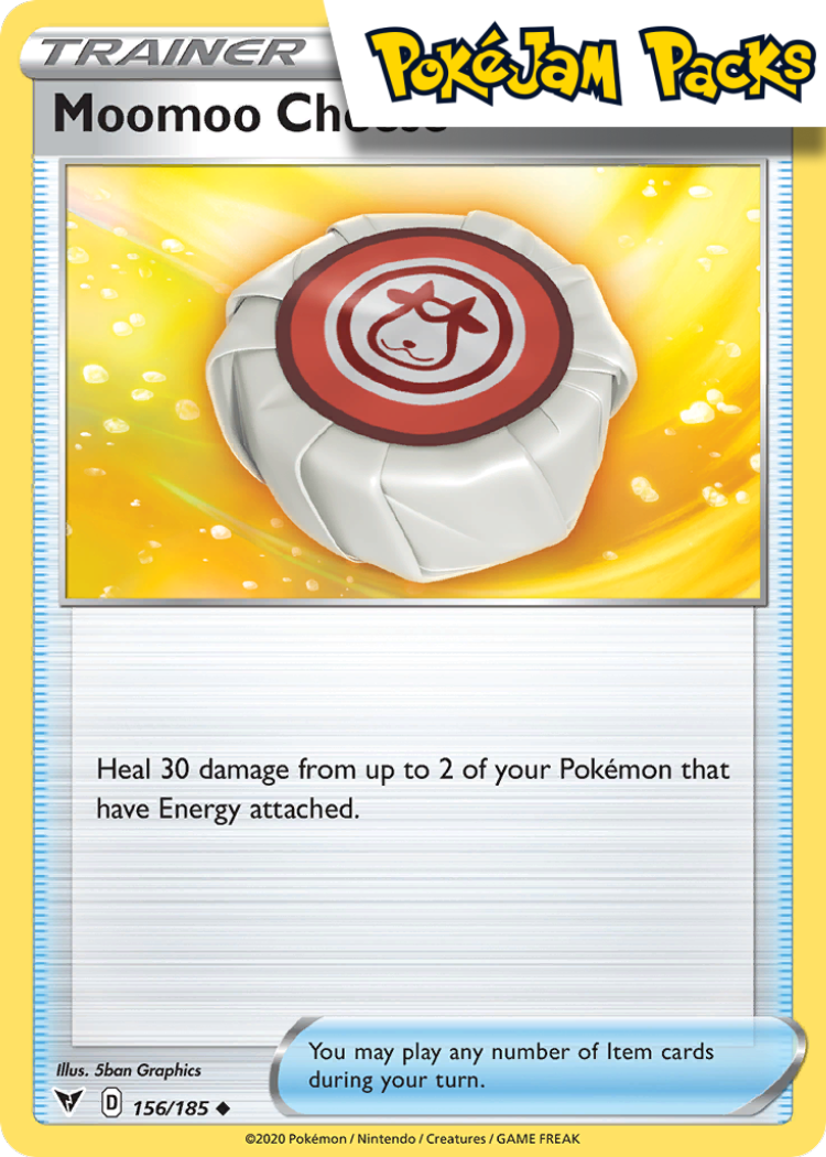 Moomoo Cheese - 156/185 - Uncommon - Vivid Voltage - Pokemon TCG ...