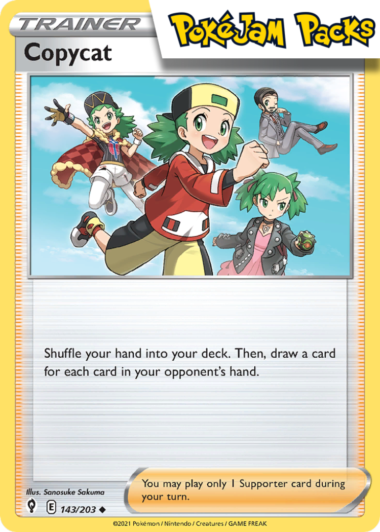 Copycat - 143/203 - Uncommon - Evolving Skies - Pokemon TCG – PokéJam Packs